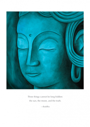 Buddha Note Card - Amy Livingstone - Sacred Art Studio - Raleigh NC
