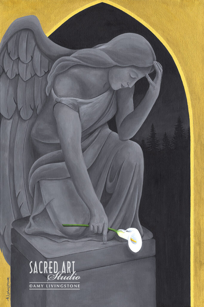 Rilke's Angel - Limited-edition Fine Art Print - Amy Livingstone